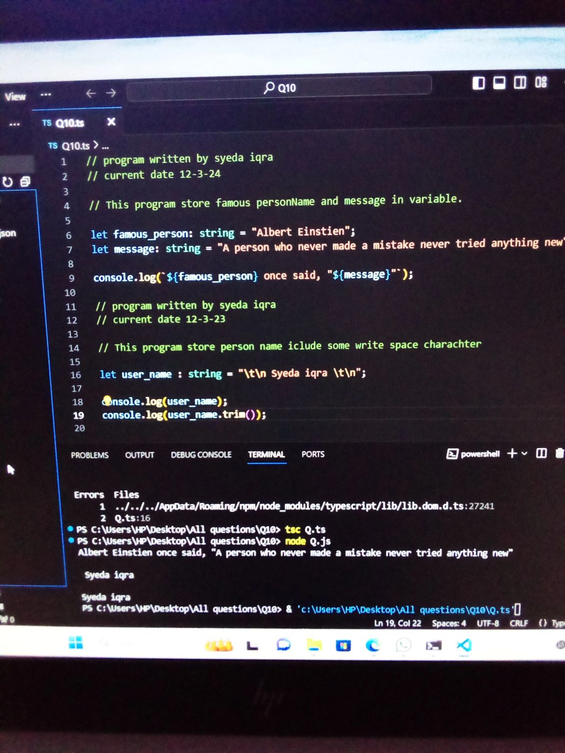 #100daysofcodechallenge #typescript #typescriptdeveloper #javascript ... #100daysofcodechallenge #typescript #typescriptdeveloper #javascript ...