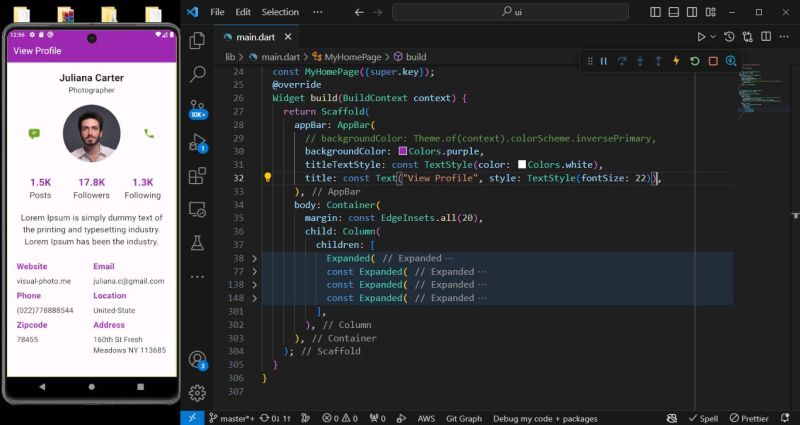 Moeez Ahmed Khan on LinkedIn: #flutter #ui #profilepage Moeez Ahmed Khan on LinkedIn: #flutter #ui #profilepage