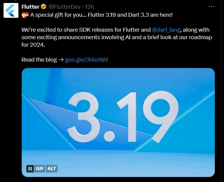 Boost your app development with Flutter 3.19 | Saeed Sabir posted on ... Boost your app development with Flutter 3.19 | Saeed Sabir posted on ...