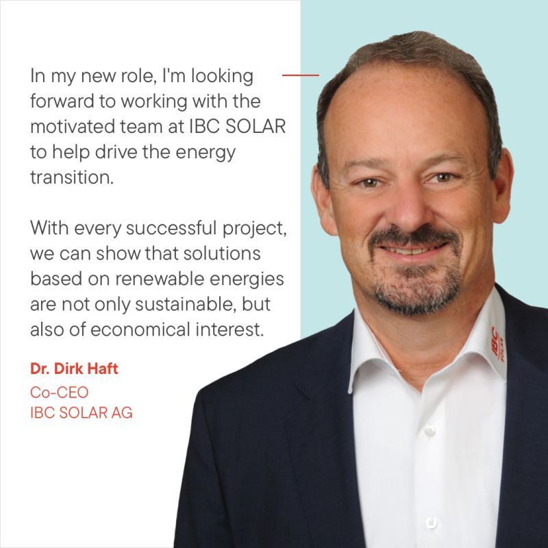 IBC SOLAR Italia su LinkedIn: IBC SOLAR expands board of directors IBC SOLAR Italia su LinkedIn: IBC SOLAR expands board of directors