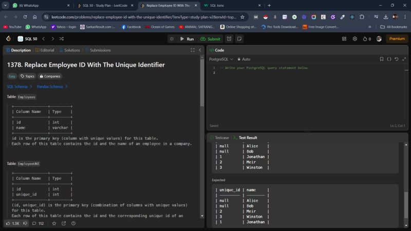 Abhishek Gupta on LinkedIn: #problemsolving #50daysofcode #sql # ... Abhishek Gupta on LinkedIn: #problemsolving #50daysofcode #sql # ...