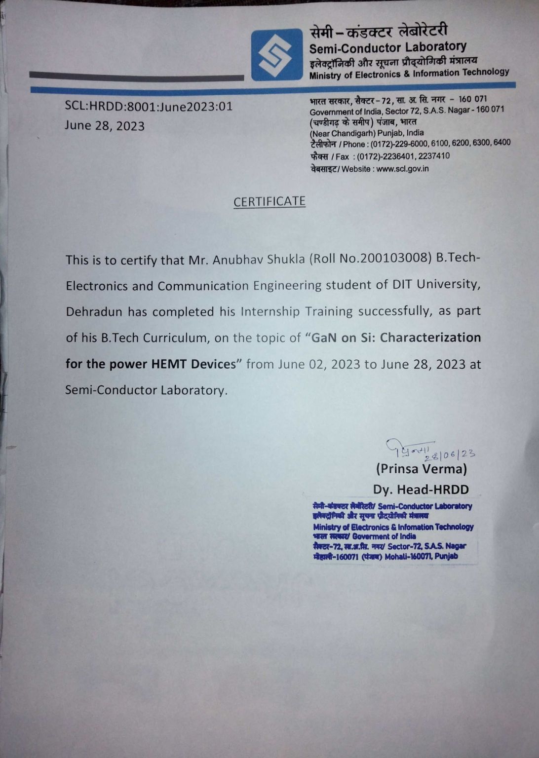 ANUBHAV SHUKLA on LinkedIn: I am excited to share that I have completed ... ANUBHAV SHUKLA on LinkedIn: I am excited to share that I have completed ...