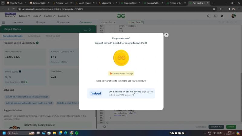 RUBADHARSINI SARAVANAN on LinkedIn: #codingchallenge #problemsolving # ... RUBADHARSINI SARAVANAN on LinkedIn: #codingchallenge #problemsolving # ...