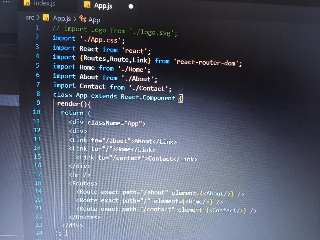 Ankit kushwaha on LinkedIn: using react router in react framework Ankit kushwaha on LinkedIn: using react router in react framework
