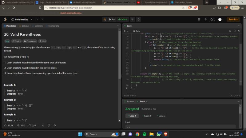 Harsh Kotiwale on LinkedIn: #dsa #leetcode #github #consistence Harsh Kotiwale on LinkedIn: #dsa #leetcode #github #consistence