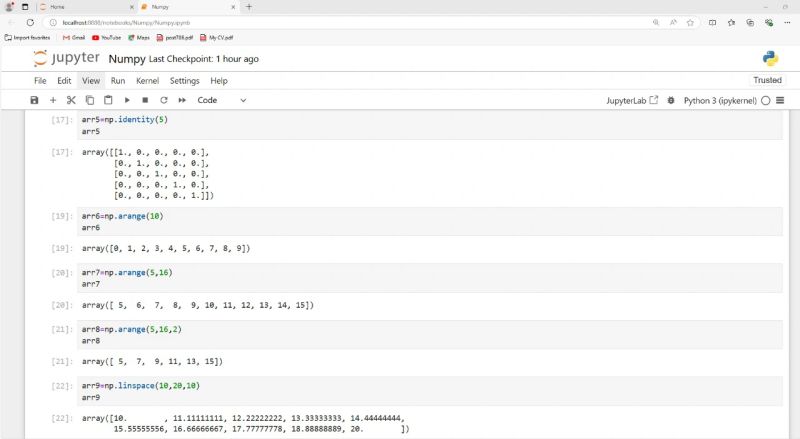 Kainat Aslam on LinkedIn: 🚀 First Step into NumPy 🚀 Excited to share ... Kainat Aslam on LinkedIn: 🚀 First Step into NumPy 🚀 Excited to share ...