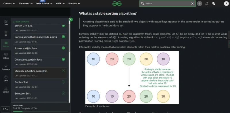 #100daysofdsa #100daysofcode #sorting #dsa #techlearning #geeksforgeeks ... #100daysofdsa #100daysofcode #sorting #dsa #techlearning #geeksforgeeks ...
