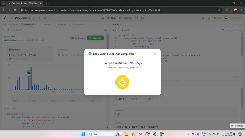 Completed 200-day streak on LeetCode | Kamal kag posted on the topic ... Completed 200-day streak on LeetCode | Kamal kag posted on the topic ...