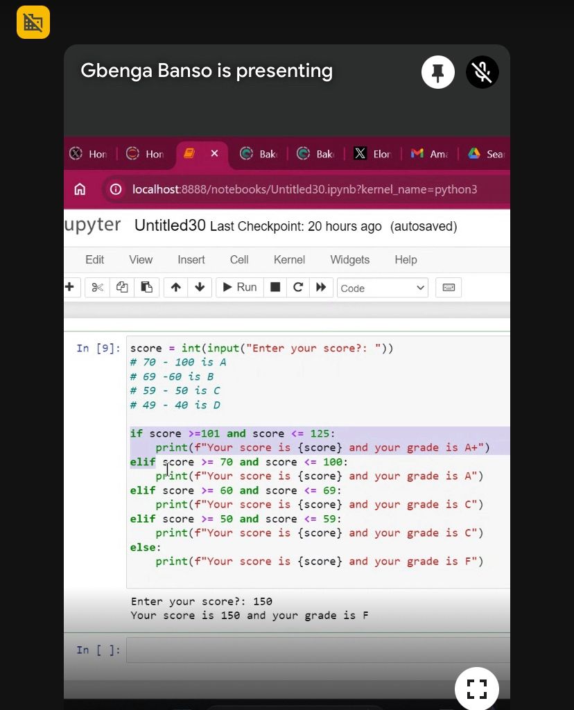 Wuraola Ademola-Shanu on LinkedIn: Learning/navigating Python as a ... Wuraola Ademola-Shanu on LinkedIn: Learning/navigating Python as a ...