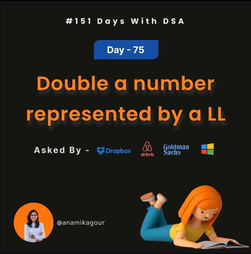 Anamika Gour on LinkedIn: #hardchallenge #151dayswithdsa #hardwork # ... Anamika Gour on LinkedIn: #hardchallenge #151dayswithdsa #hardwork # ...
