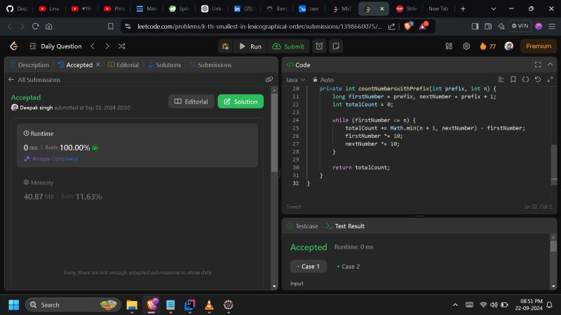 Deepak Kumar Singh on LinkedIn: #leetcodechallenge #codingjourney ... Deepak Kumar Singh on LinkedIn: #leetcodechallenge #codingjourney ...