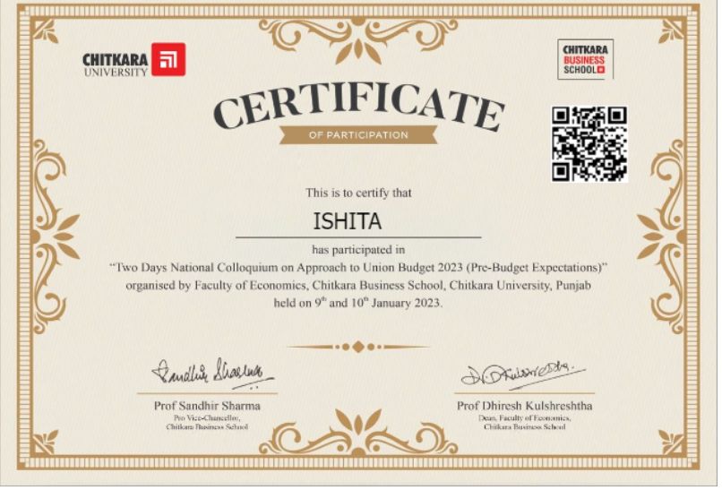 Ishita Mahajan on LinkedIn: #chitkarauniversity #chitkarau Ishita Mahajan on LinkedIn: #chitkarauniversity #chitkarau