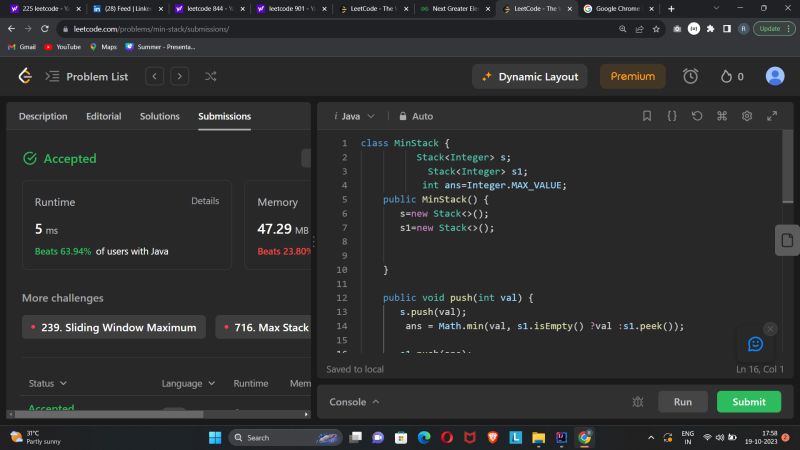 Rishika Jain on LinkedIn: Embarking on Day 40 of my LeetCode journey is ... Rishika Jain on LinkedIn: Embarking on Day 40 of my LeetCode journey is ...