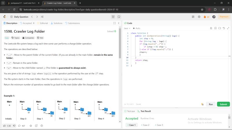 Paras Joshi on LinkedIn: #java #leetcode #geeksforgeeks #problemsolving ... Paras Joshi on LinkedIn: #java #leetcode #geeksforgeeks #problemsolving ...