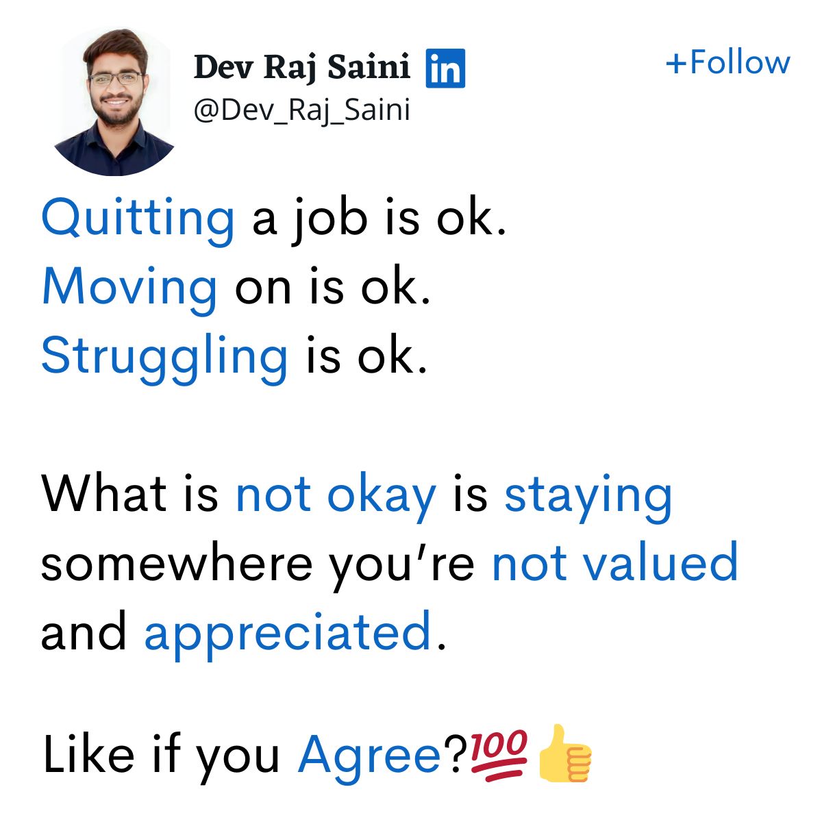 Why you should quit a job with Dev Raj Saini | Dev Raj Saini posted on ... Why you should quit a job with Dev Raj Saini | Dev Raj Saini posted on ...