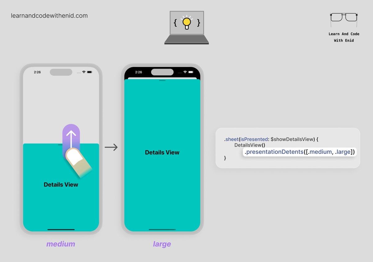Learn And Code With Enid on LinkedIn: SwiftUI Tip💡 Easily support ... Learn And Code With Enid on LinkedIn: SwiftUI Tip💡 Easily support ...