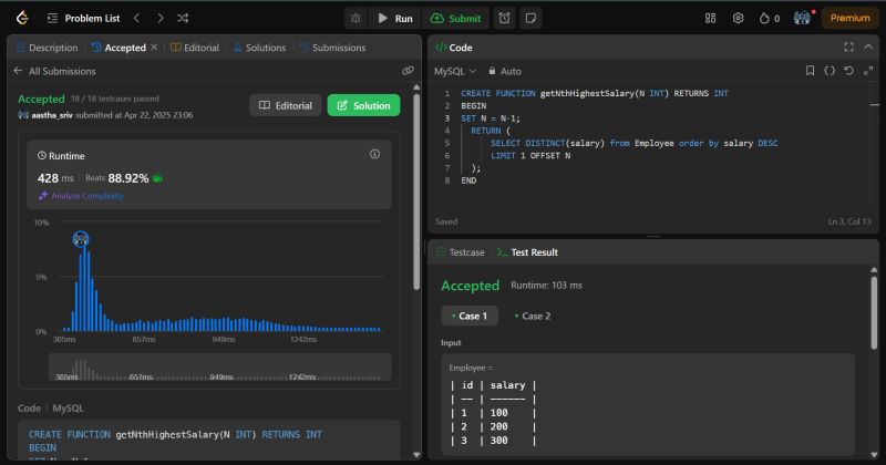 #100daysleetcodechallenge #100daysofcodechallenge… | Aastha Srivastava #100daysleetcodechallenge #100daysofcodechallenge… | Aastha Srivastava