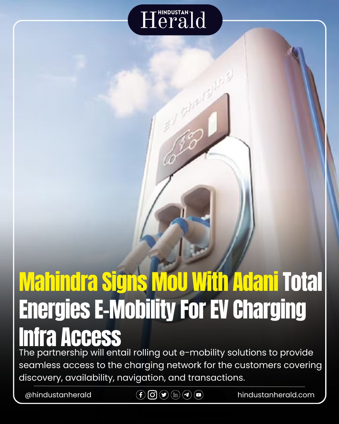 Mahindra & Mahindra join EV revolution | Hindustan Herald posted on the ... Mahindra & Mahindra join EV revolution | Hindustan Herald posted on the ...