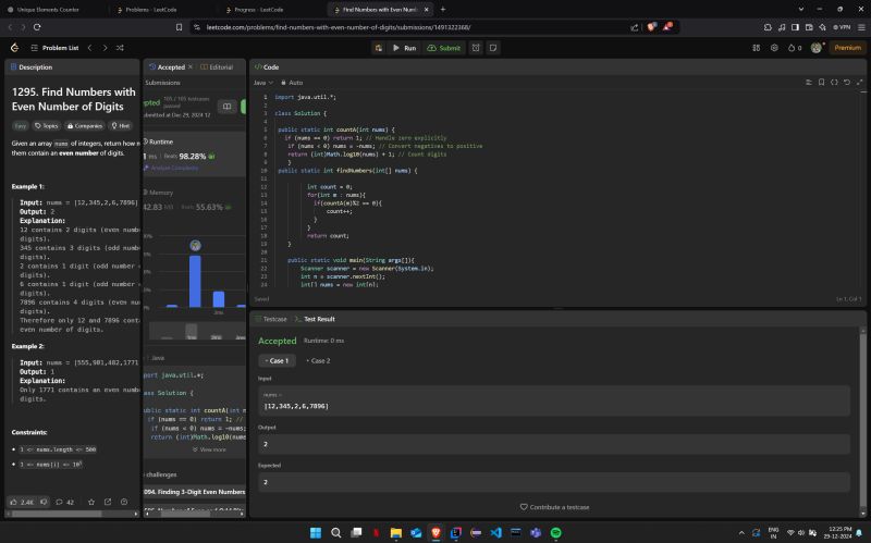 #java #dsa #leetcode #progress #coding | Mokshith C V #java #dsa #leetcode #progress #coding | Mokshith C V