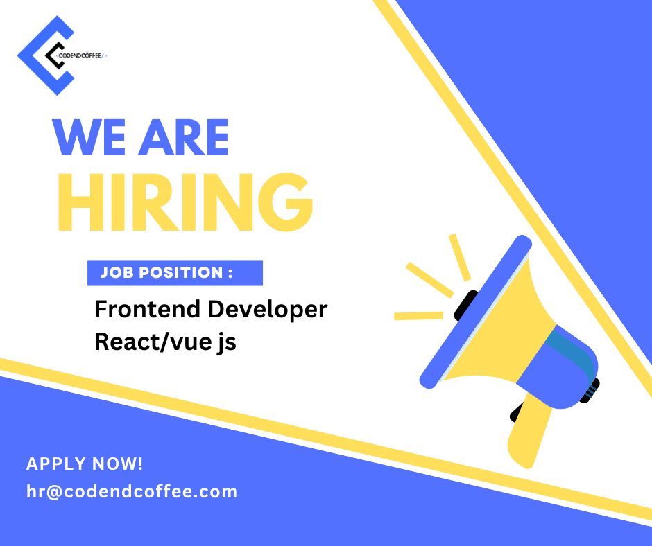 CodeNdCoffee on LinkedIn: #frontenddeveloper #reactjs #vuejs # ... CodeNdCoffee on LinkedIn: #frontenddeveloper #reactjs #vuejs # ...