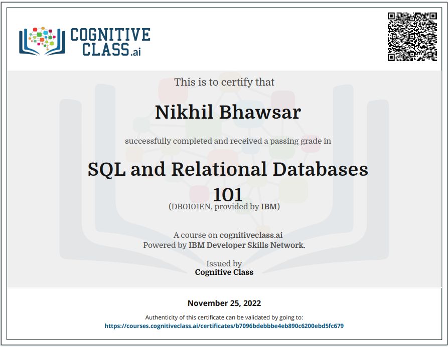 Nikhil Bhawsar on LinkedIn: #connections #sql #database #share #ai Nikhil Bhawsar on LinkedIn: #connections #sql #database #share #ai