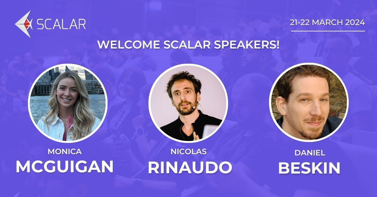 Scalar Conference on LinkedIn: #scalarconf Scalar Conference on LinkedIn: #scalarconf