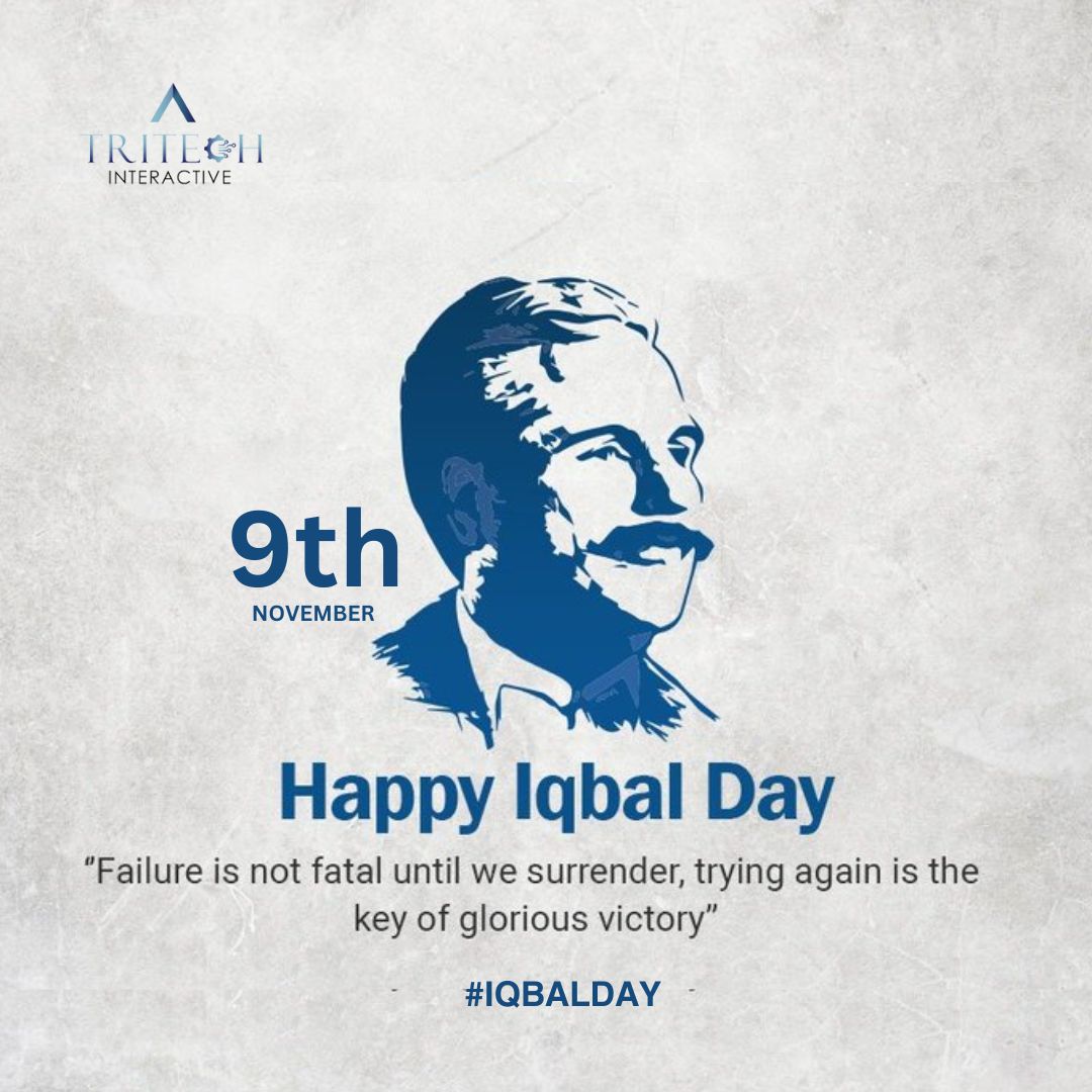 Tritech interactive on LinkedIn: #iqbalday #pakistan Tritech interactive on LinkedIn: #iqbalday #pakistan