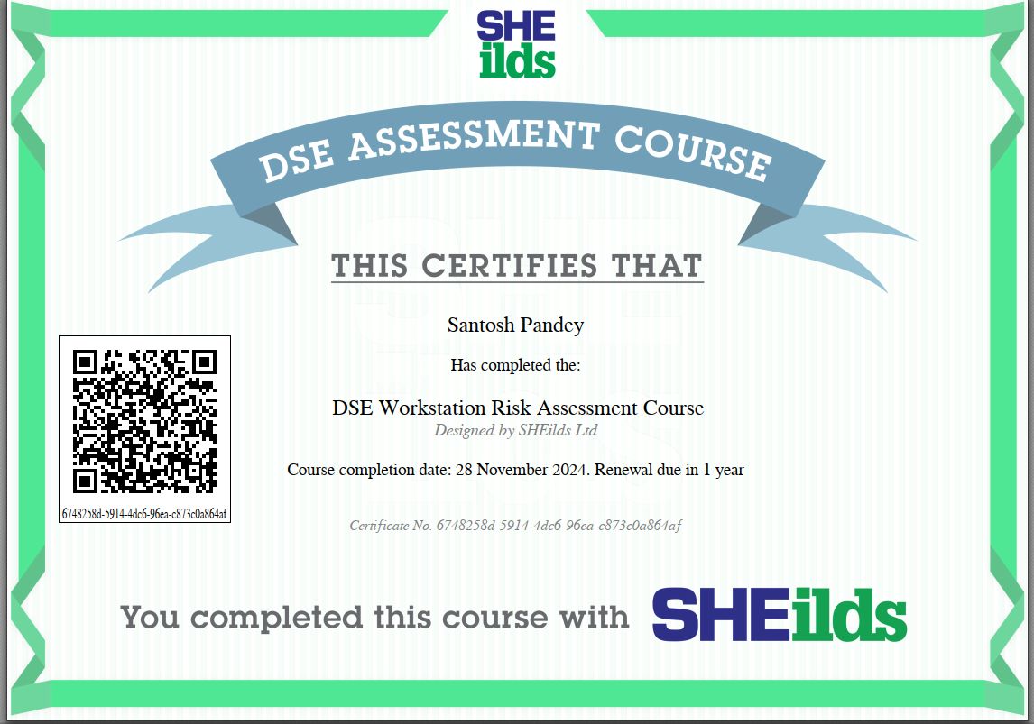 Santosh Pandey , PMP on LinkedIn: Completed 1 more course certification Santosh Pandey , PMP on LinkedIn: Completed 1 more course certification