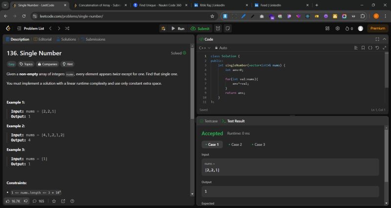Ritik Raj on LinkedIn: #leetcode #day1 #leetcode #c #leetcode #coding # ... Ritik Raj on LinkedIn: #leetcode #day1 #leetcode #c #leetcode #coding # ...