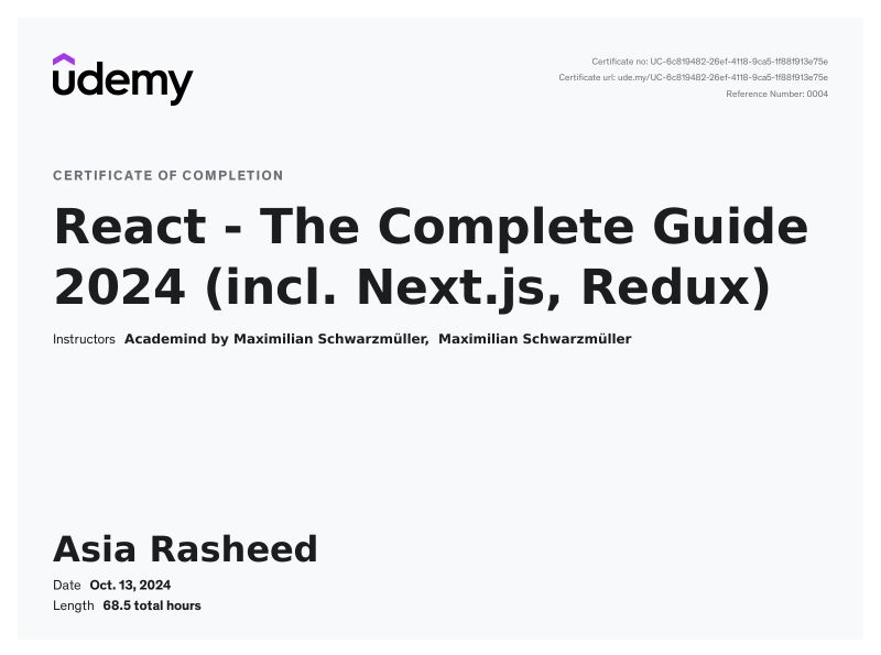 Asia Rasheed on LinkedIn: #reactdeveloper #nextjs #redux # ... Asia Rasheed on LinkedIn: #reactdeveloper #nextjs #redux # ...