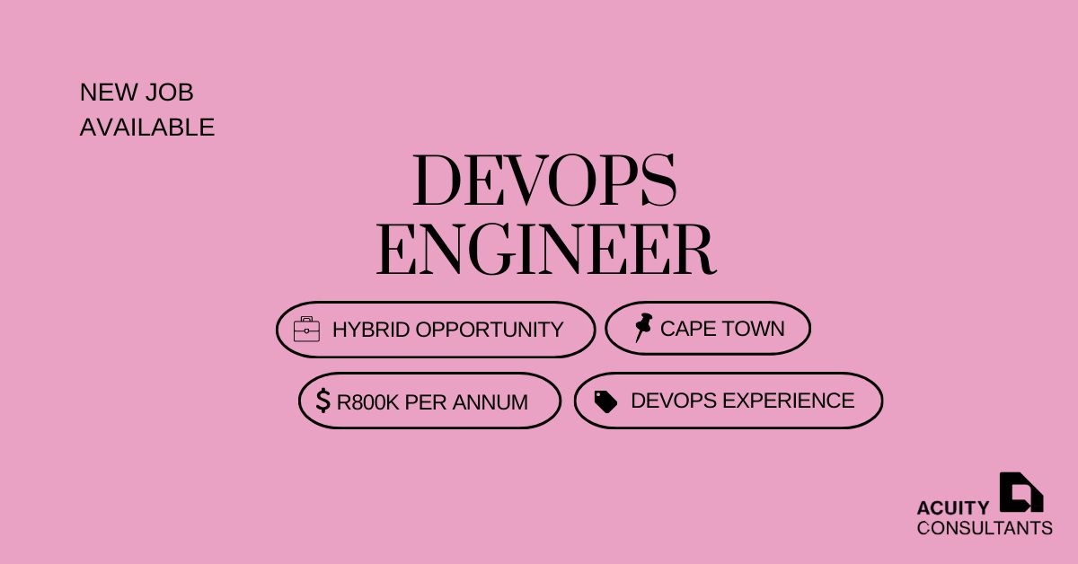 Acuity Consultants on LinkedIn: DevOps Engineer – Become DEVOPS LEAD ... Acuity Consultants on LinkedIn: DevOps Engineer – Become DEVOPS LEAD ...