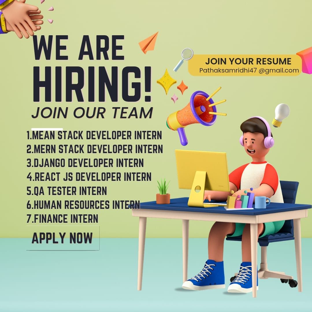Samridhi Pathak on LinkedIn: Apply Now Samridhi Pathak on LinkedIn: Apply Now