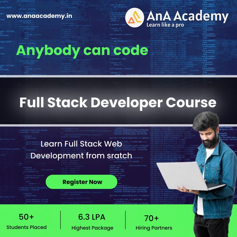 AnA Academy on LinkedIn: #fullstack #css #html #javascript #programming ... AnA Academy on LinkedIn: #fullstack #css #html #javascript #programming ...