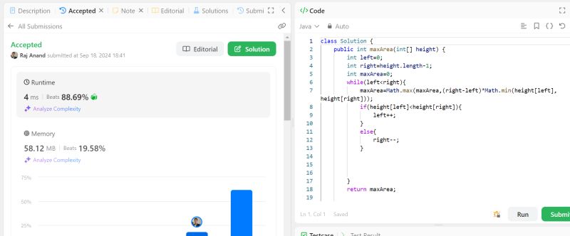 Raj Anand on LinkedIn: LeetCode challenge Day 9/180. Raj Anand on LinkedIn: LeetCode challenge Day 9/180.