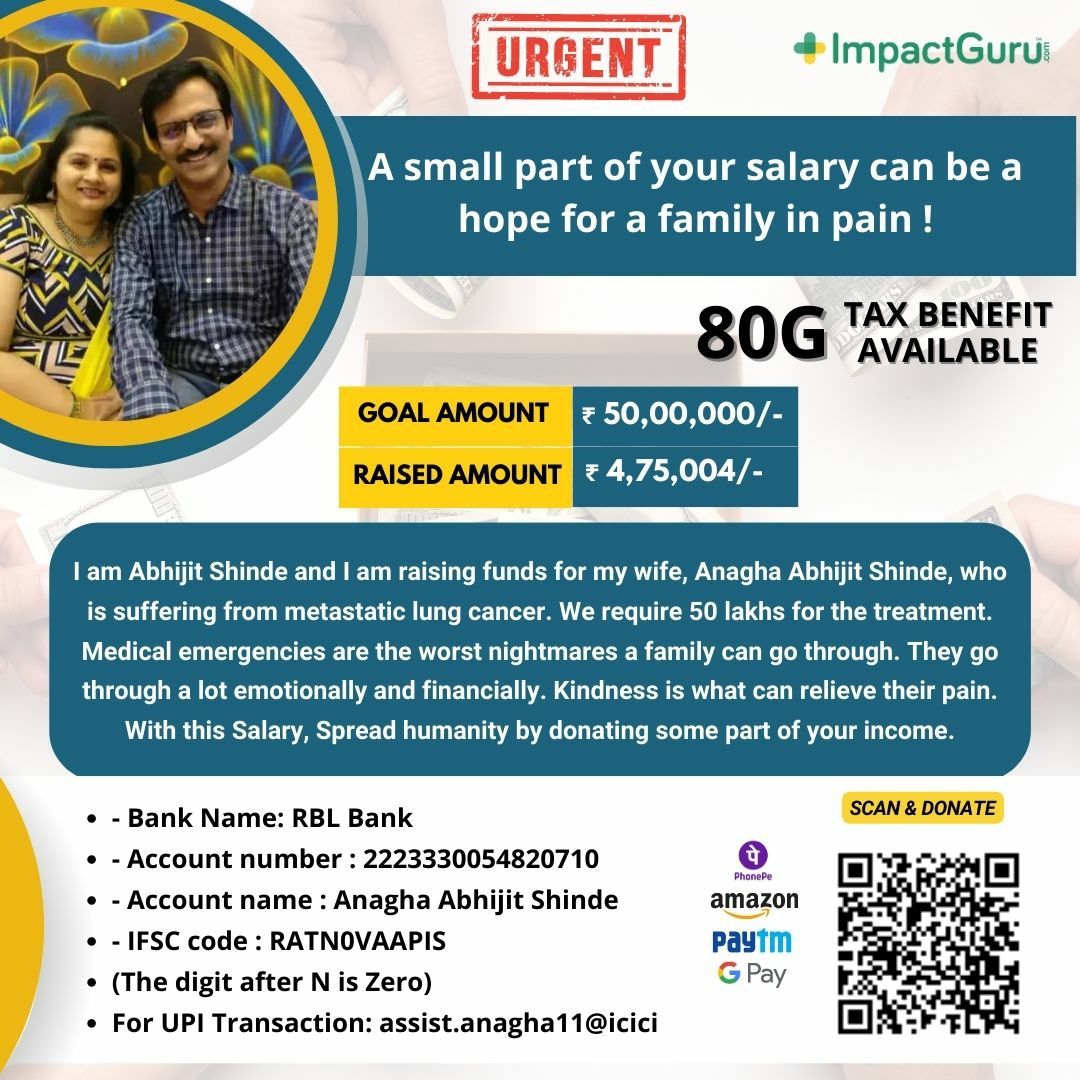 Abhijit Shinde on LinkedIn: #fundraiser #help #support #kindness # ... Abhijit Shinde on LinkedIn: #fundraiser #help #support #kindness # ...