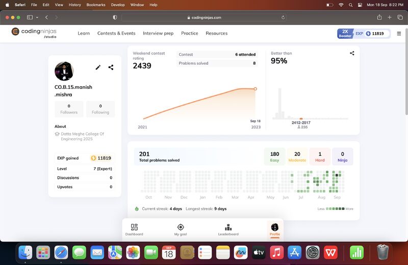 Manish Mishra on LinkedIn: #codingninja #leetcode #codingjourney # ... Manish Mishra on LinkedIn: #codingninja #leetcode #codingjourney # ...