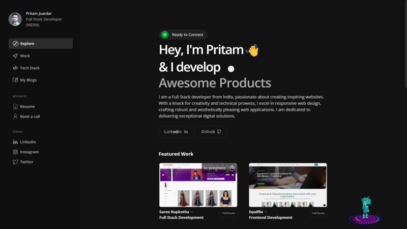 Pritam Joardar on LinkedIn: #fullstackdeveloper #nextjs #reactjs #aws # ... Pritam Joardar on LinkedIn: #fullstackdeveloper #nextjs #reactjs #aws # ...