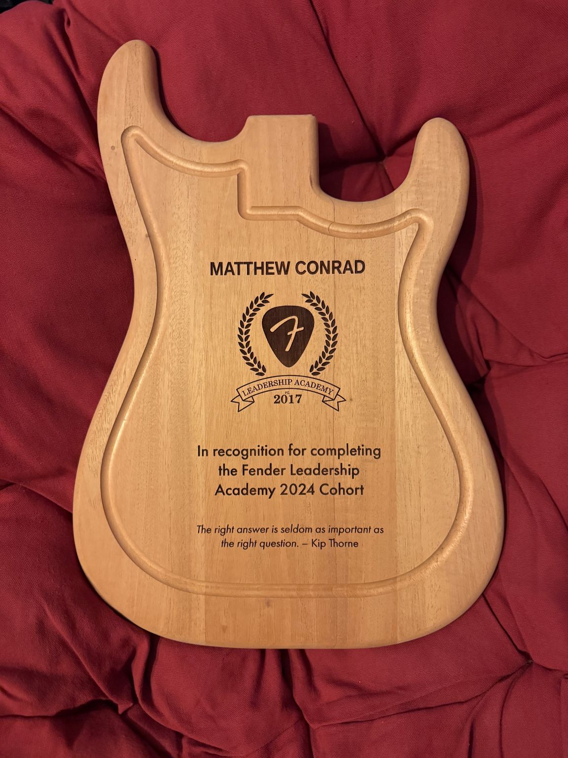 Matt Conrad on LinkedIn: Proud to say I’m a 2024 Fender Leadership ... Matt Conrad on LinkedIn: Proud to say I’m a 2024 Fender Leadership ...