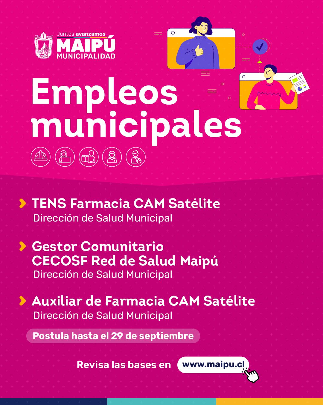 Municipalidad de Maipú en LinkedIn: #haypega #salud Municipalidad de Maipú en LinkedIn: #haypega #salud