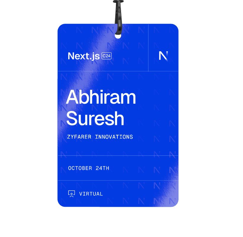 Abhiram Suresh on LinkedIn: #nextjsconf #nextjs #nestjs #webdevelopment ... Abhiram Suresh on LinkedIn: #nextjsconf #nextjs #nestjs #webdevelopment ...
