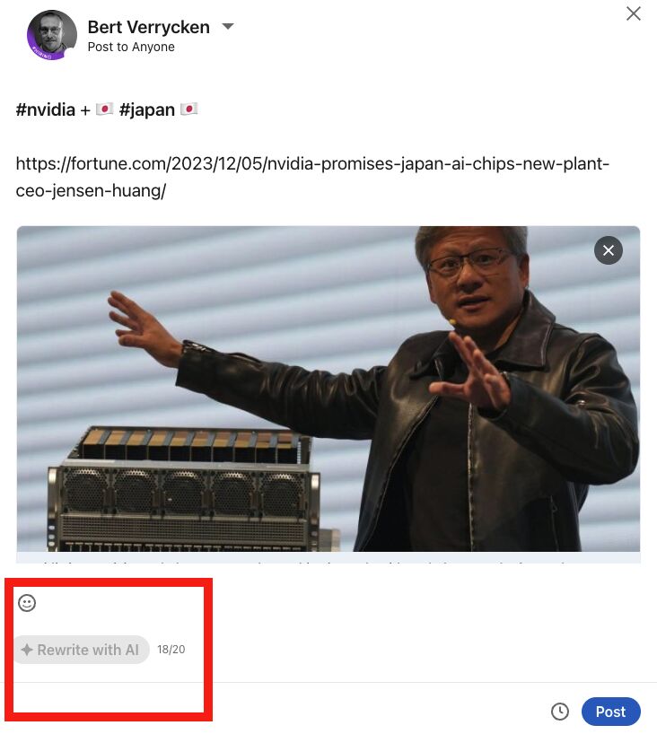 Bert Verrycken on LinkedIn: #ai Bert Verrycken on LinkedIn: #ai