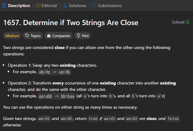 How to Determine if Two Strings Are Close | Sanket Rakshe posted on the ... How to Determine if Two Strings Are Close | Sanket Rakshe posted on the ...