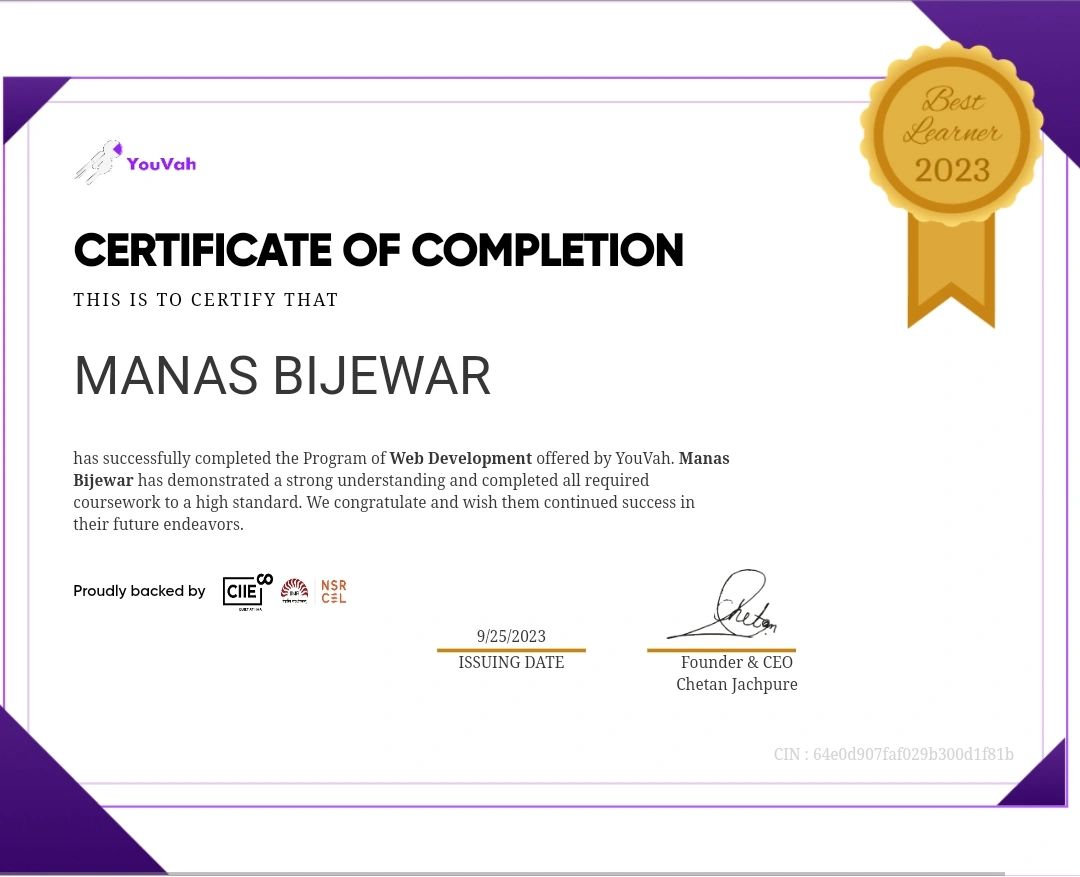 Manas Bijewar on LinkedIn: #webdevelopment #python #django # ... Manas Bijewar on LinkedIn: #webdevelopment #python #django # ...