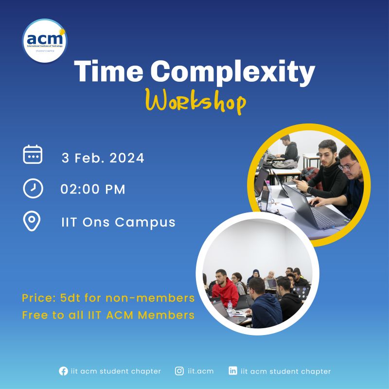 IIT ACM Student Chapter on LinkedIn: #iit #acm #timecomplexity # ... IIT ACM Student Chapter on LinkedIn: #iit #acm #timecomplexity # ...