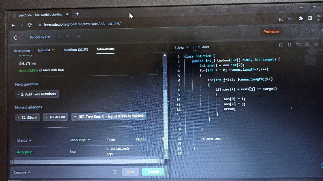 Ashish Bedi on LinkedIn: #leetcode #codingskills #problemsolver Ashish Bedi on LinkedIn: #leetcode #codingskills #problemsolver