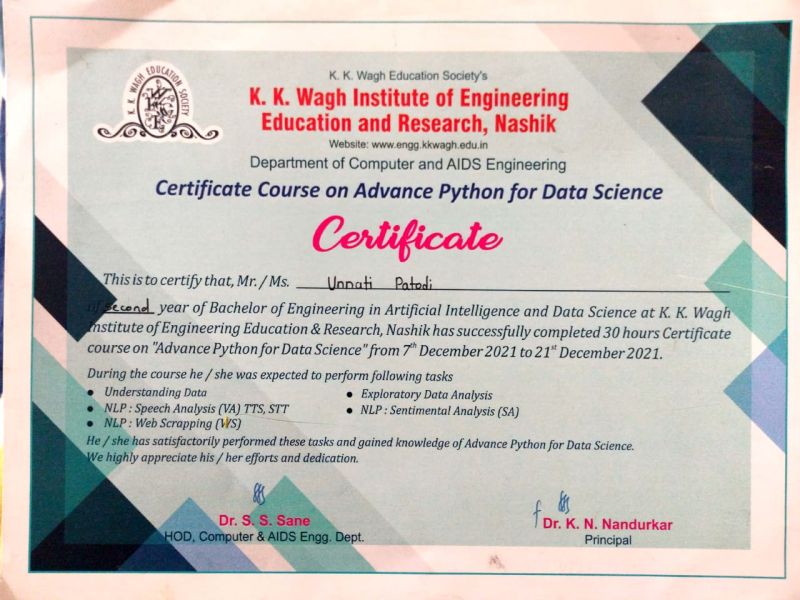Unnati Patodi on LinkedIn: #pythoncourse #pythonprogramming # ... Unnati Patodi on LinkedIn: #pythoncourse #pythonprogramming # ...