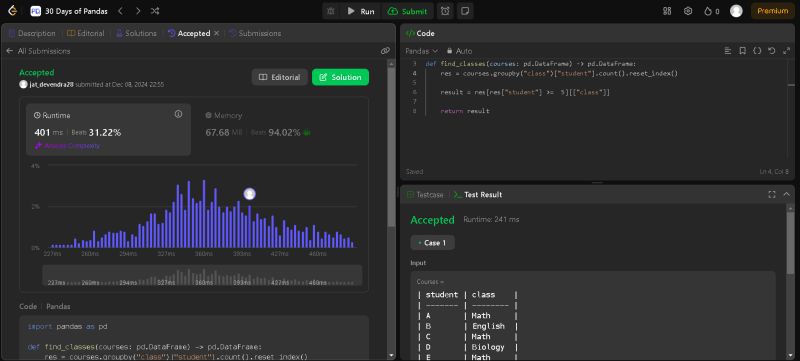devendra jat on LinkedIn: #30daysofpandas #leetcode #python # ... devendra jat on LinkedIn: #30daysofpandas #leetcode #python # ...