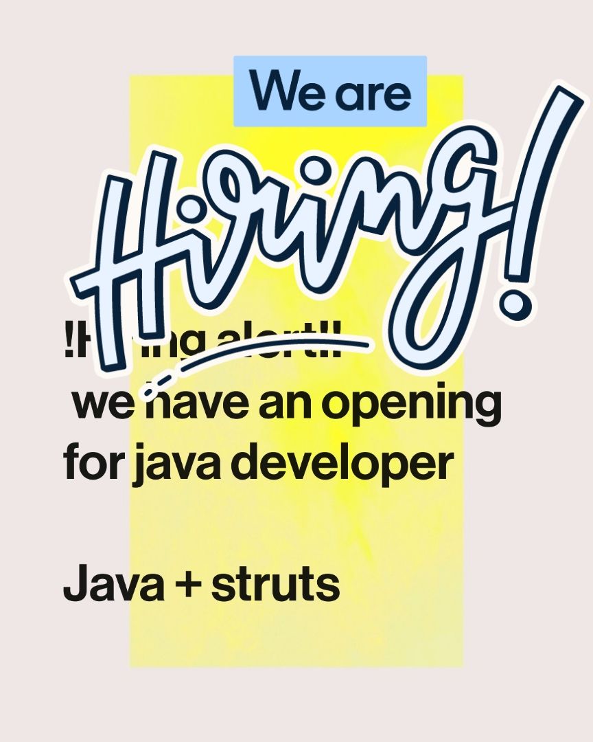 Sakshi Gupta on LinkedIn: #hiring #javadeveloper #javadevelopment #java ... Sakshi Gupta on LinkedIn: #hiring #javadeveloper #javadevelopment #java ...