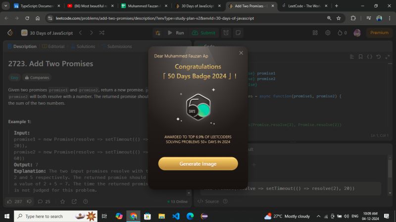 Muhammed Fauzan Ap on LinkedIn: #leetcode #milestone #codingjourney # ... Muhammed Fauzan Ap on LinkedIn: #leetcode #milestone #codingjourney # ...