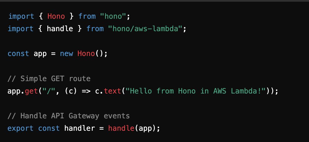 #hono #aws #lambda #serverless #javascript #typescript #api # ... #hono #aws #lambda #serverless #javascript #typescript #api # ...